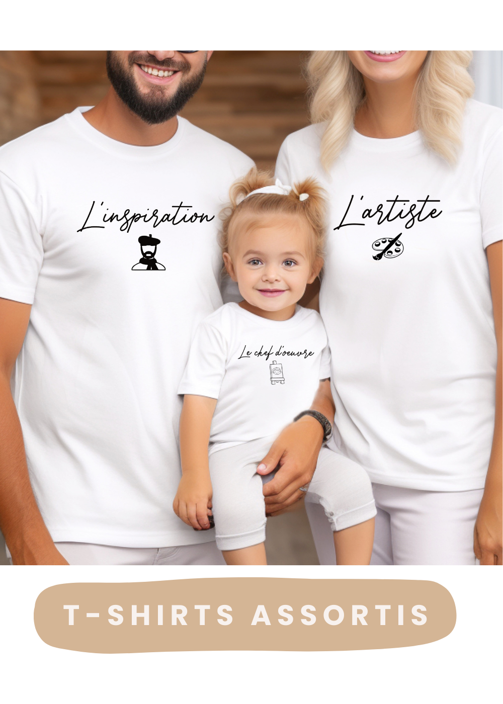T-Shirts Assortis – Mahelia Design